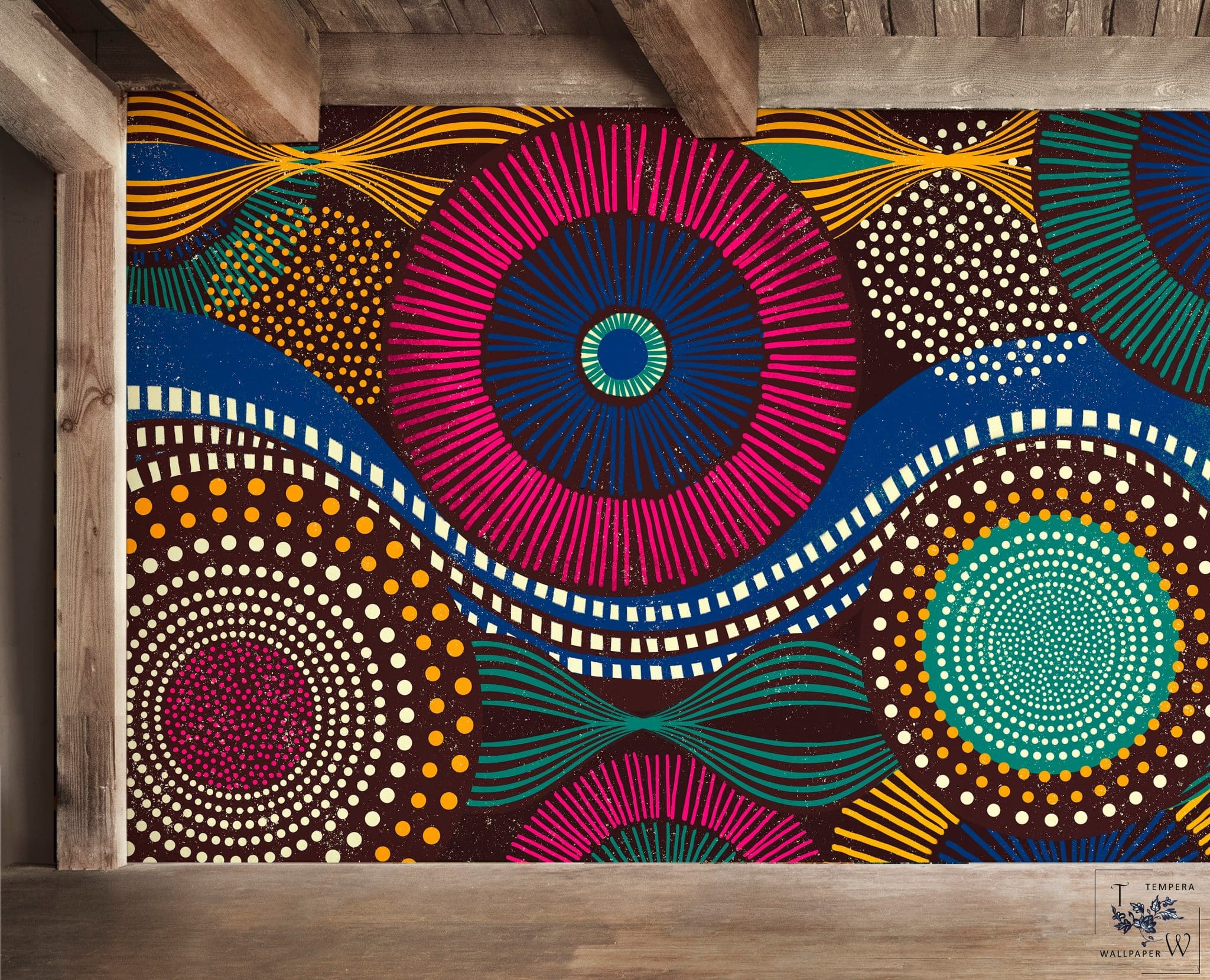 African Pattern Wallpaper, Wallpaper Print, Tribal Wallpaper, African ...